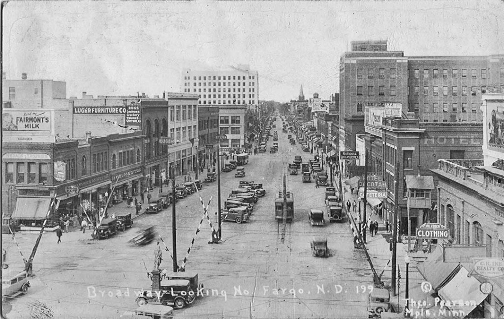 Fargo History Project » 1938 downtown